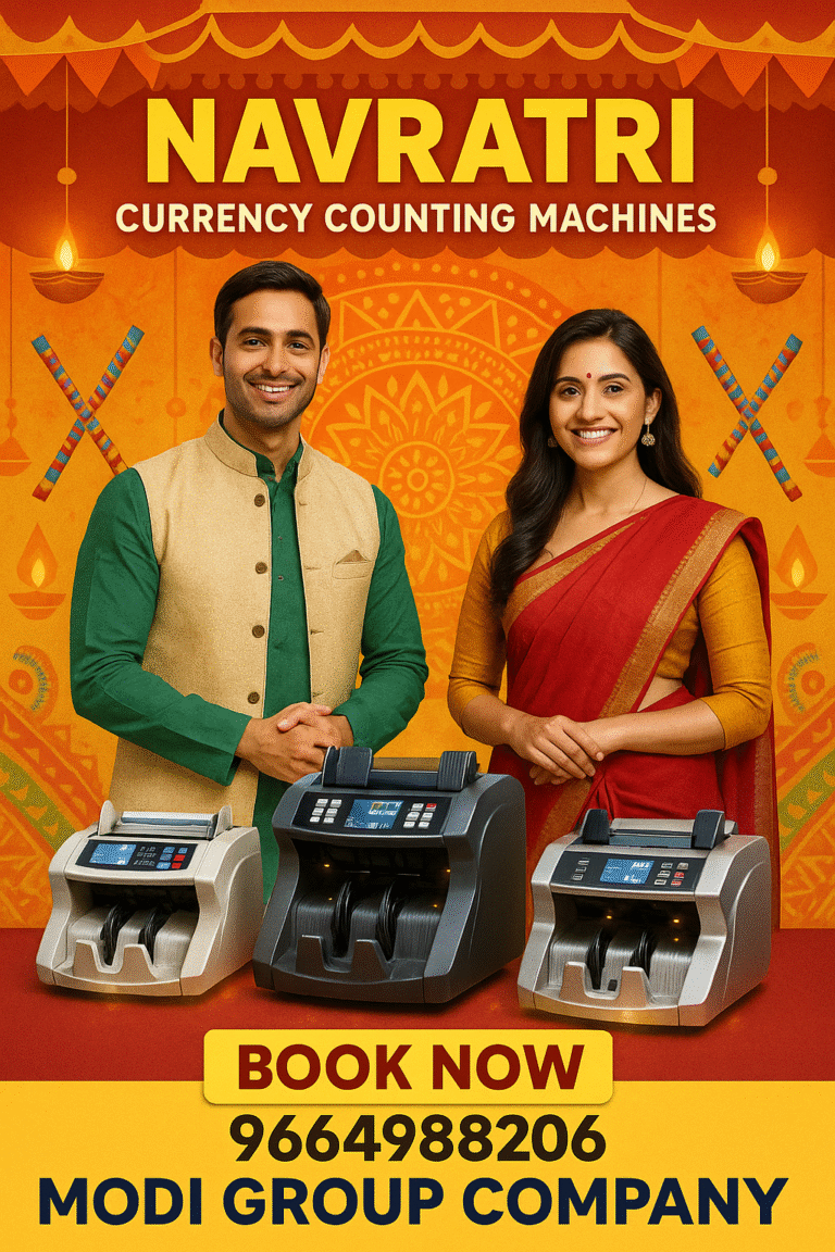 💰 Currency Counting Machines – Modi Group India - Modi Group