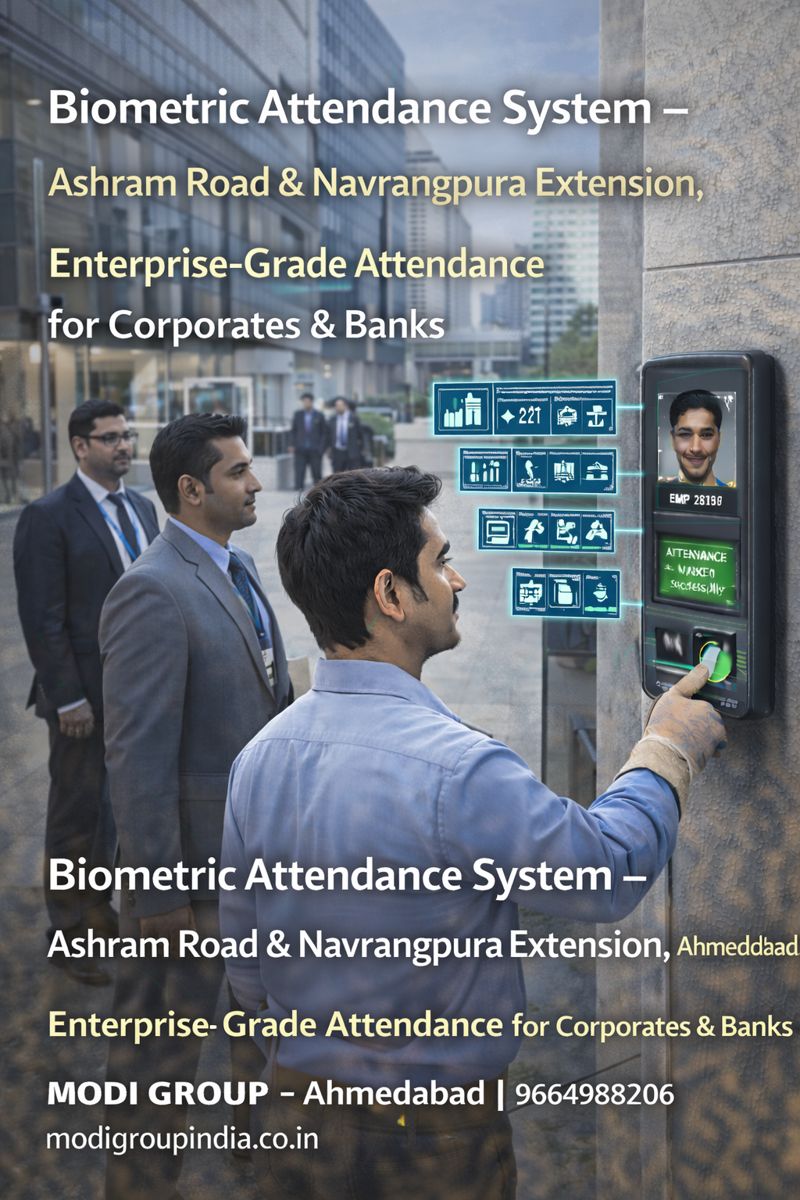 Biometric Attendance System on Ashram Road & Navrangpura Extension ...