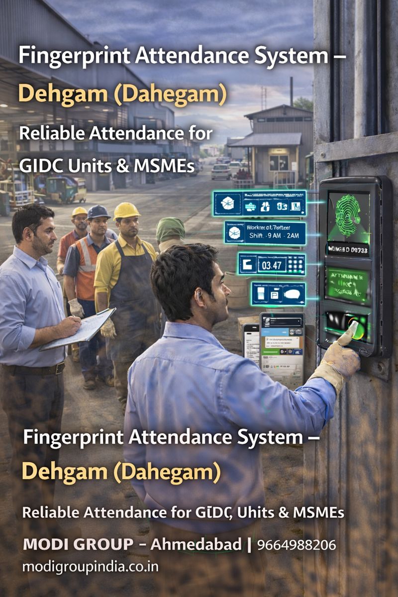 Fingerprint Attendance System in Dehgam (Dahegam) – Reliable Attendance ...