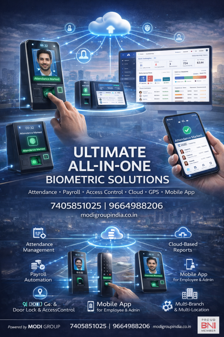 Fingerprint Attendance System in Naroda GIDC Ahmedabad – Heavy-Duty ...